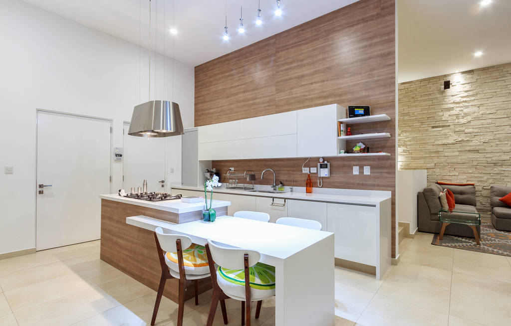 Casa alegra cocinas modernas de santiago pardo arquitecto moderno | homify