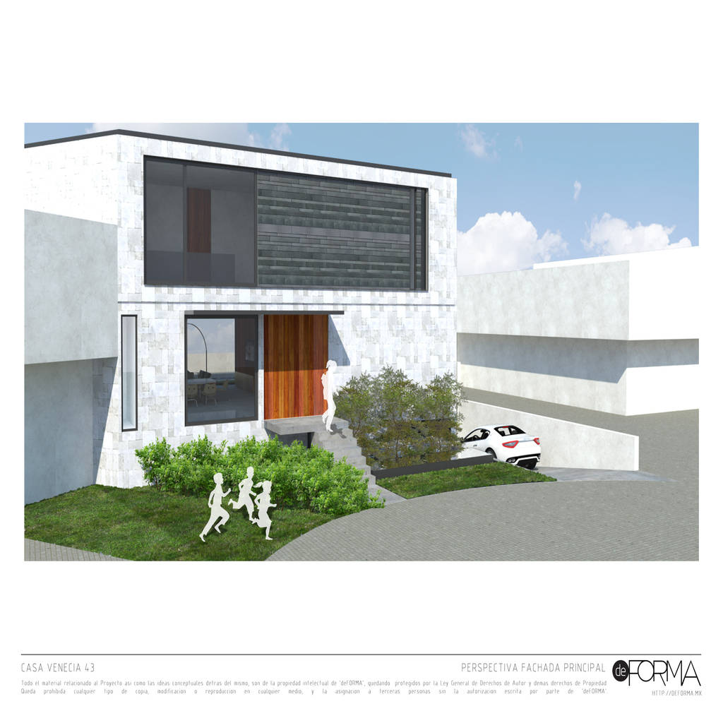 Perspectiva fachada principal | homify