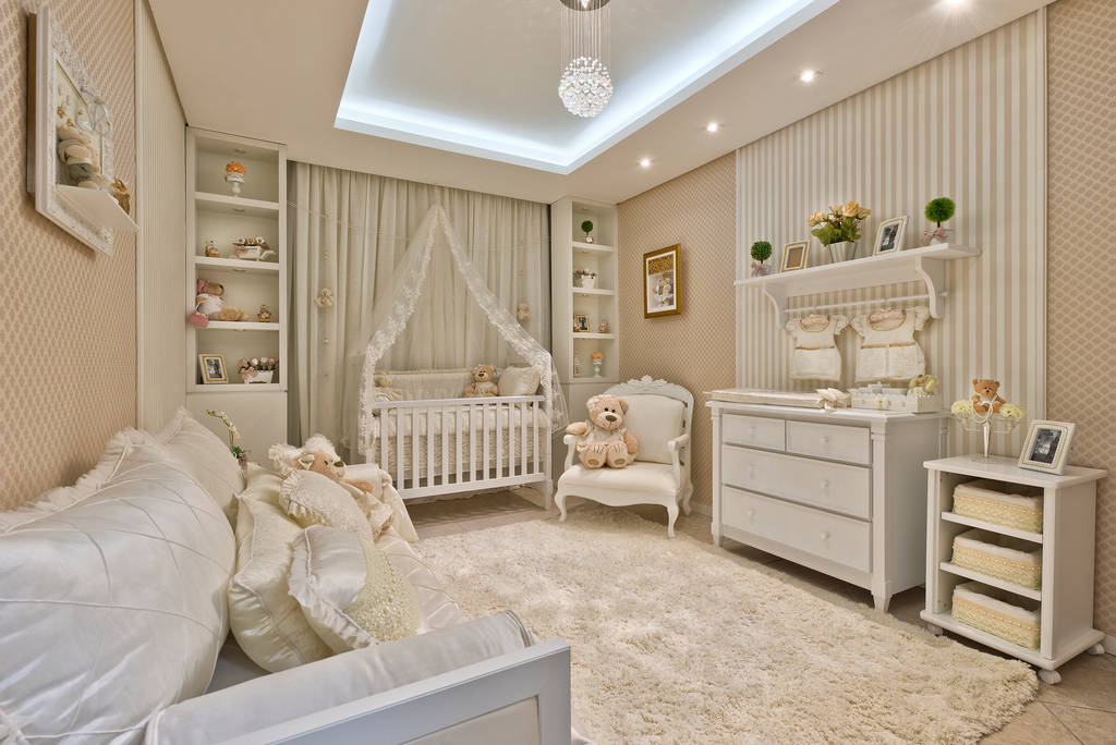 Quarto de bebê menina - clássico e delicado, kids arquitetura para pequenos | homify