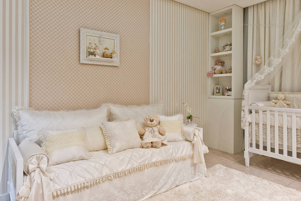 Quarto de bebê menina - clássico e delicado, kids arquitetura para pequenos | homify