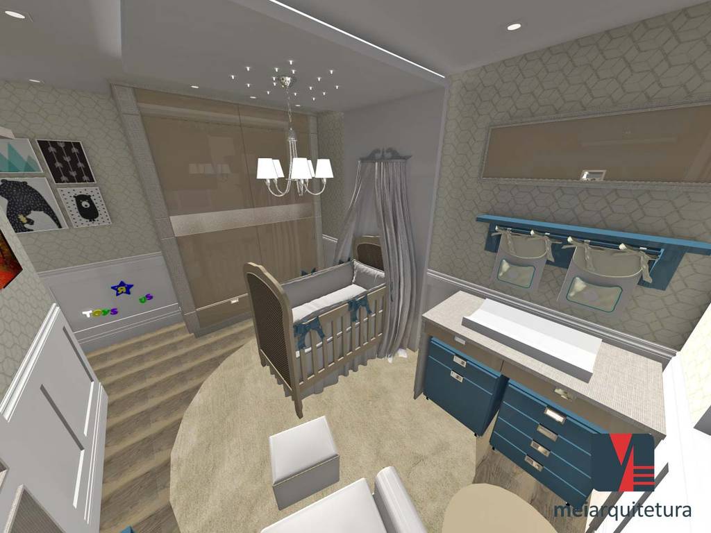 Quarto bebê menino moderno | homify