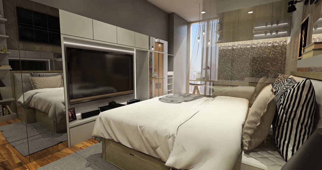 Studio room - puri park view, multiline design | homify