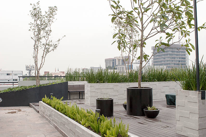 Azotea de hábitas mediterráneo concreto | homify