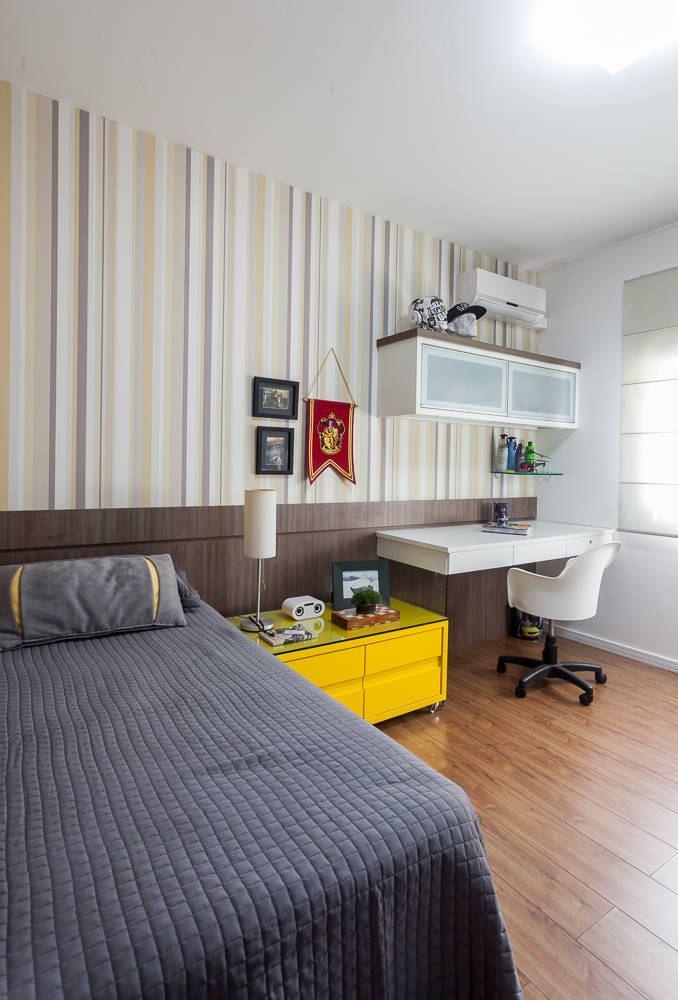 Quarto solteiro, escritorio de arquitetura karina garcia | homify