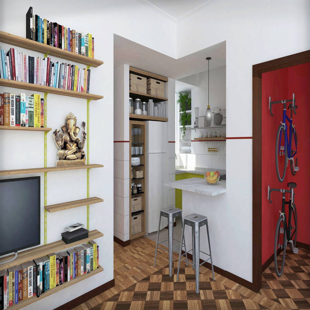 Reforma para jovem casal, natalia bartolomeo arquitetura | design studio | homify