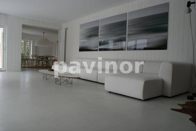 Salón microcemento gris claro | homify