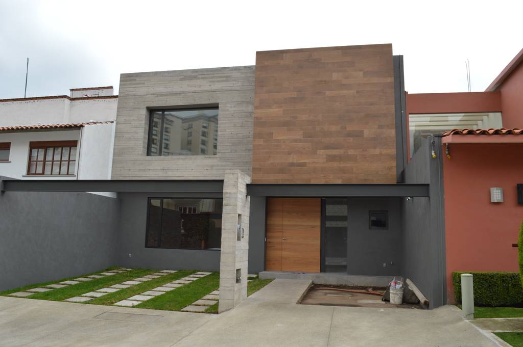 Fachada principal casas modernas de revah arqs moderno | homify