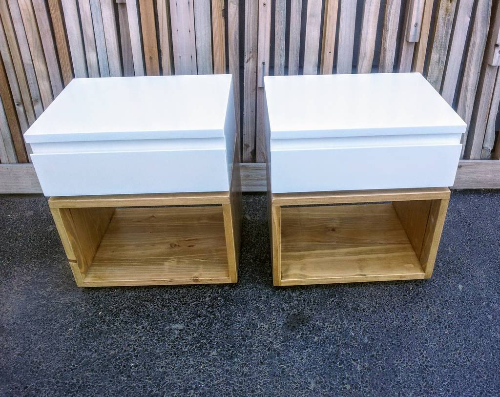 Custom cube side tables, eco furniture design | homify