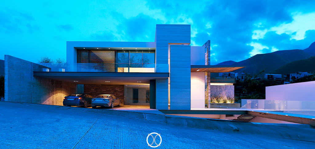 Fachada principal / noche | homify