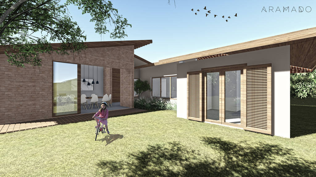 Casa da fotógrafa – fachada posterior | homify