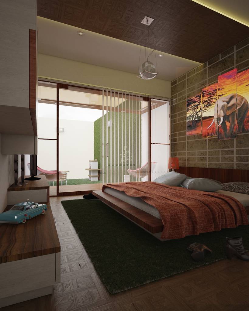 Perspectiva recamara secundaria | homify