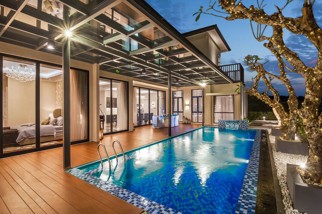 Private residential @ navapark, bsd city, tangerang, indonesia kolam ...