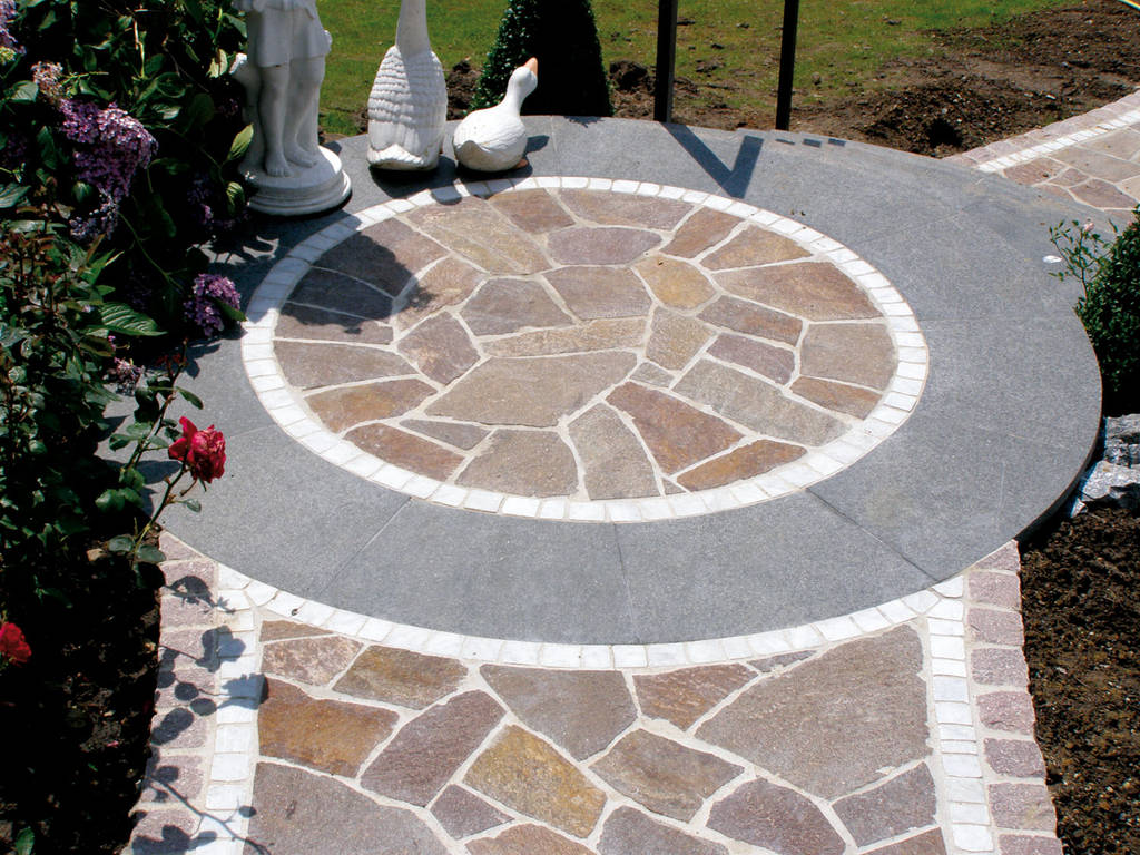 Porphyr polygonalplatten „magenta“ | homify