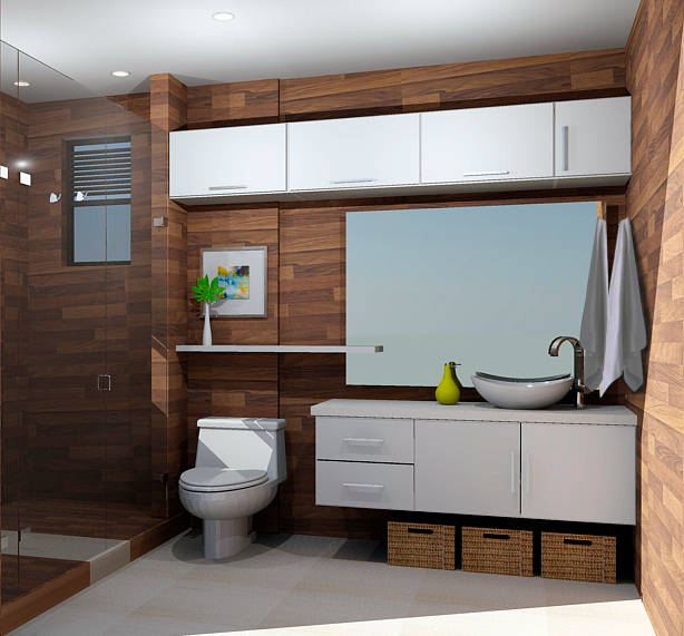 Propuesta baño omar interior designer empresa de diseño interior ...