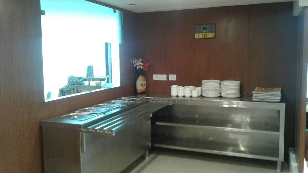 Cafeteria design for hpcl at scope minar office, home city lifestyle ...