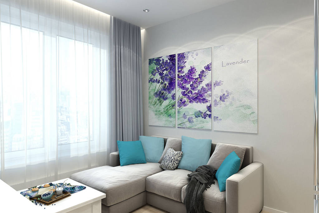 Однокомнатная квартира в жк новин квартал, гузалия шамсутдинова | kub studio | homify