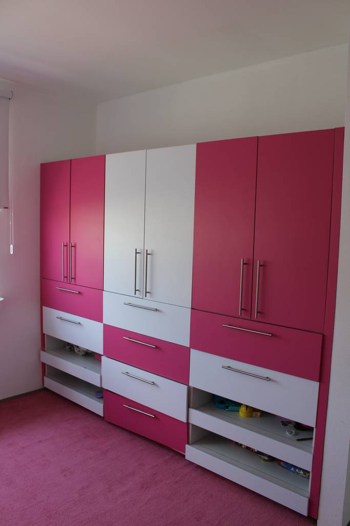 Casa nordika itech kali recámaras para niñas aglomerado rosa | homify
