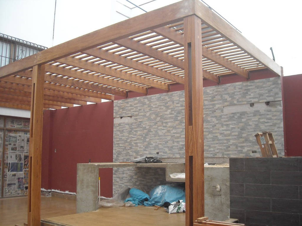 Proyecto - dirección - construccion de techo interior y pergola ...