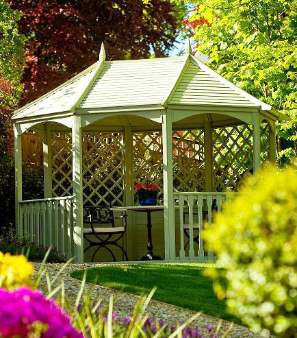 Padiglione in legno brompton grande 403 x 310 h. cm | homify