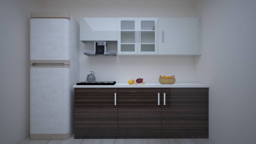Modular kitchen design (parallel shaped) | homify