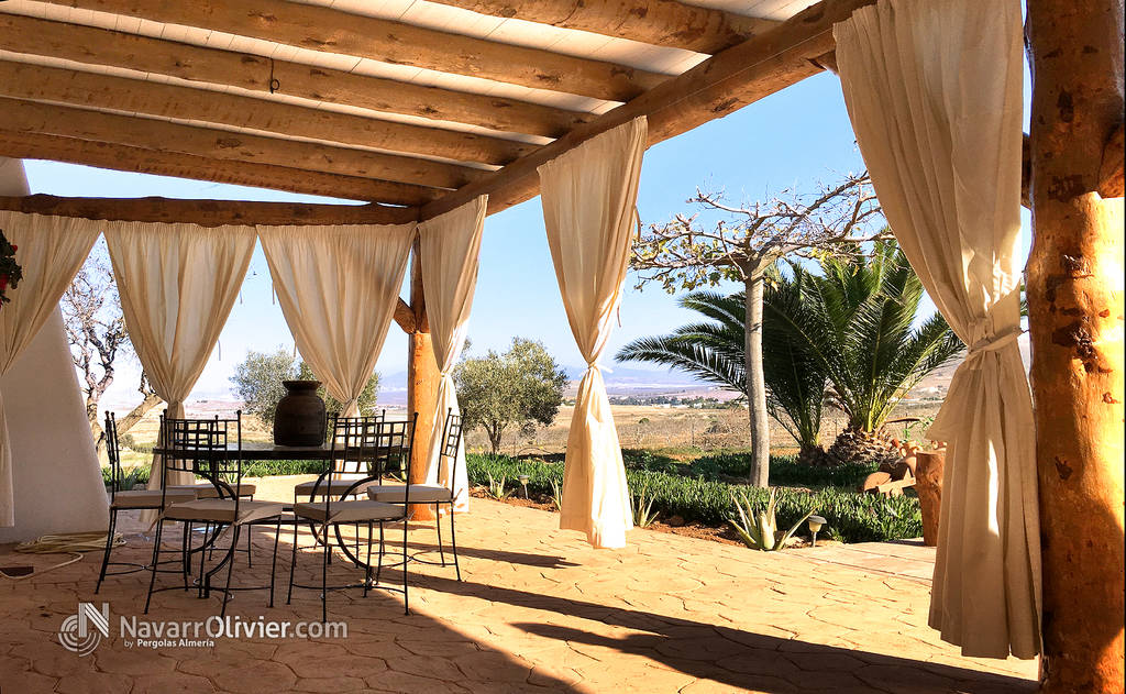 Pérgola rústica para jardín | homify