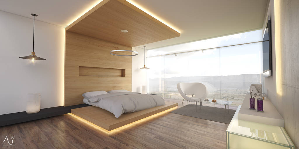 Recamara principal dormitorios minimalistas de 21arquitectos ...