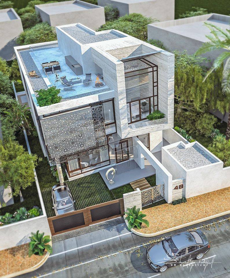 Modern house designs, s.r. buildtech – the gharexperts | homify