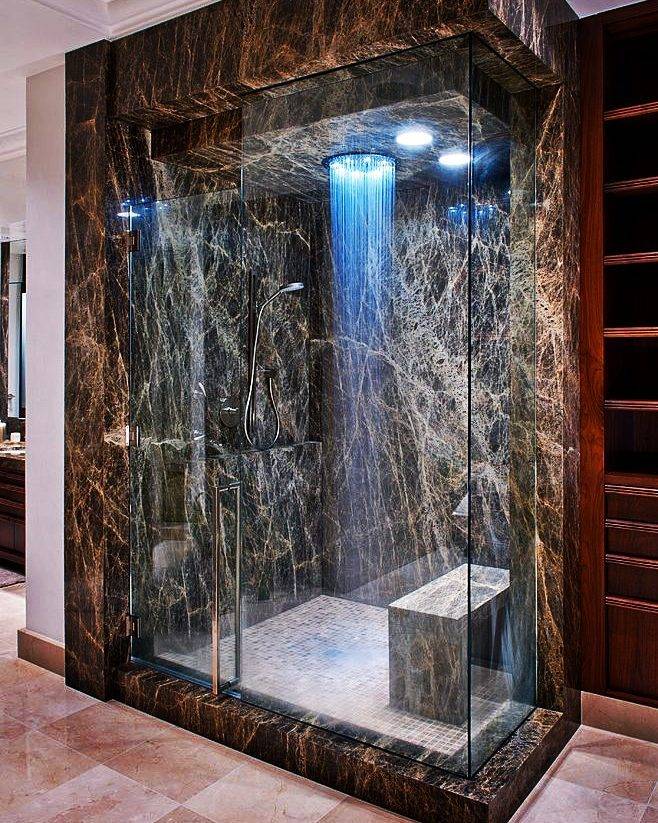 Box doccia in marmo emperador dark | homify