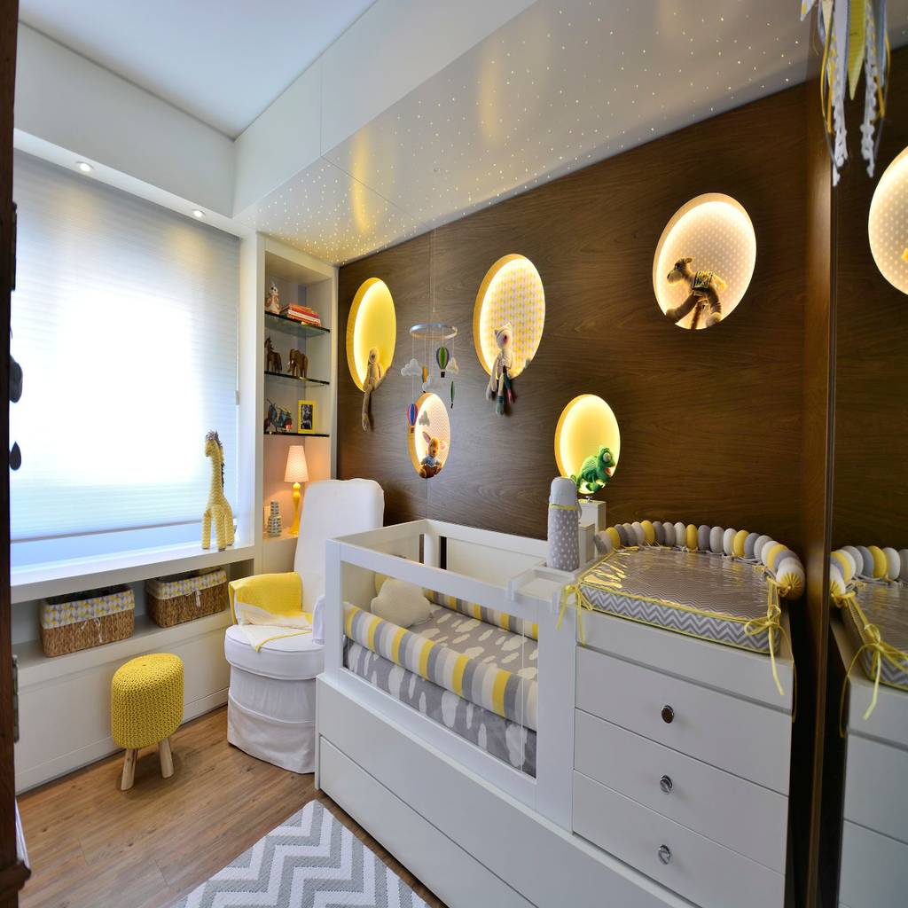 Dormitório de bebê lindo, bg arquitetura | projetos comerciais | homify