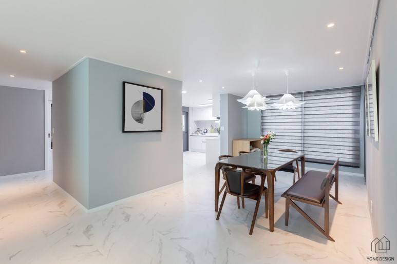 25년된 아파트의 재탄생 [꿈마을 한신 아파트 61평 리모델링], yong design | 호미파이 & homify