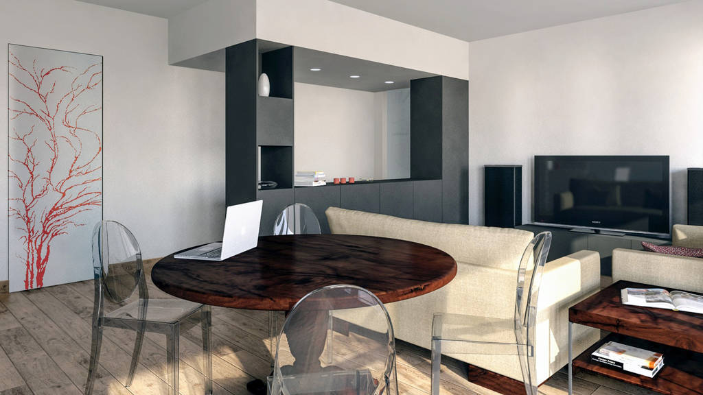 Living - render fotorealistici d'interni, insighters computer graphics | homify