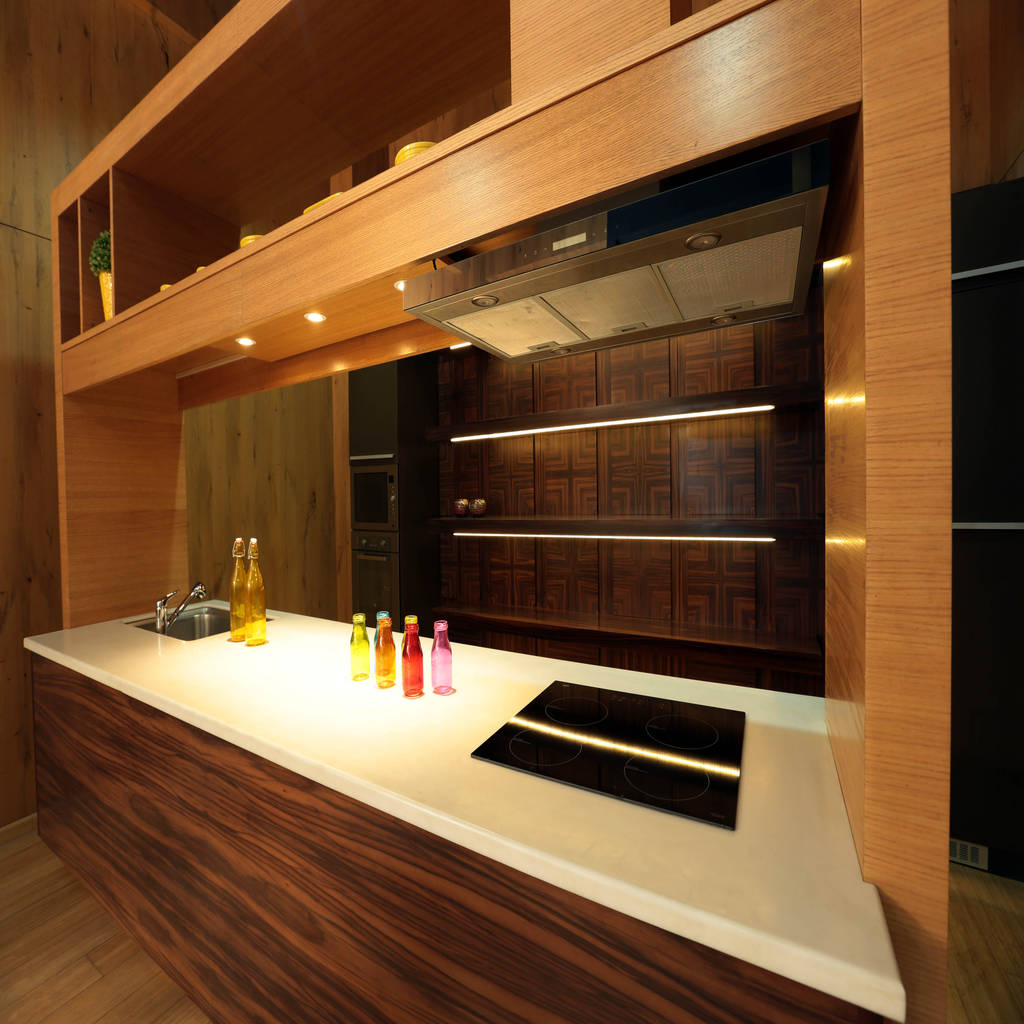 Modular kitchen display at planmyinterior experience center, greater ...