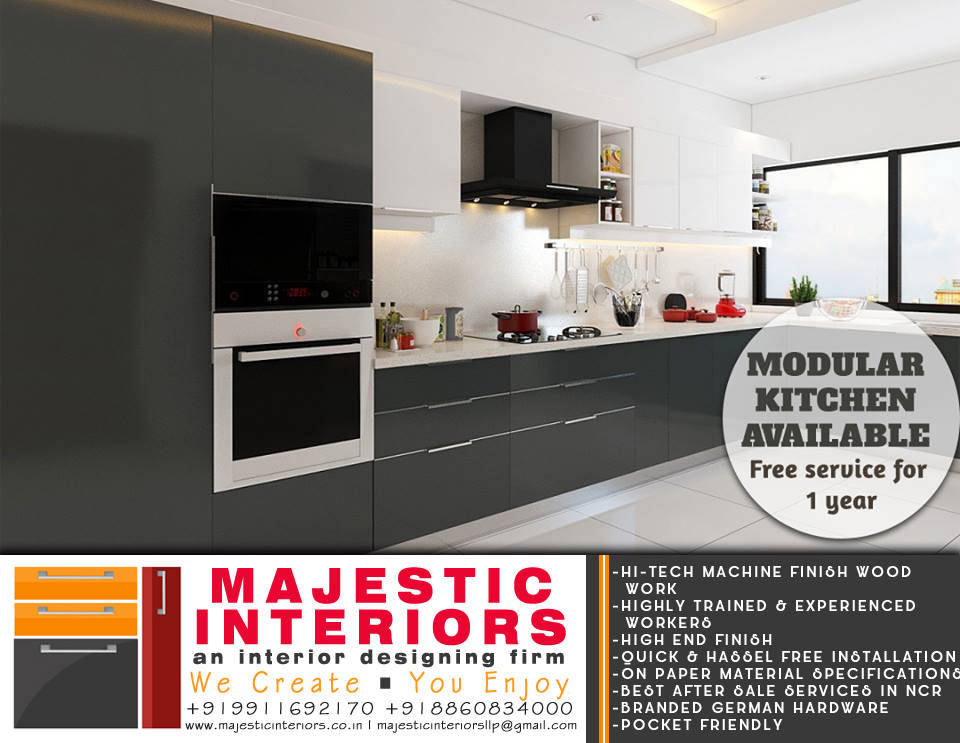 Modular kitchens near me in faridabad | homify