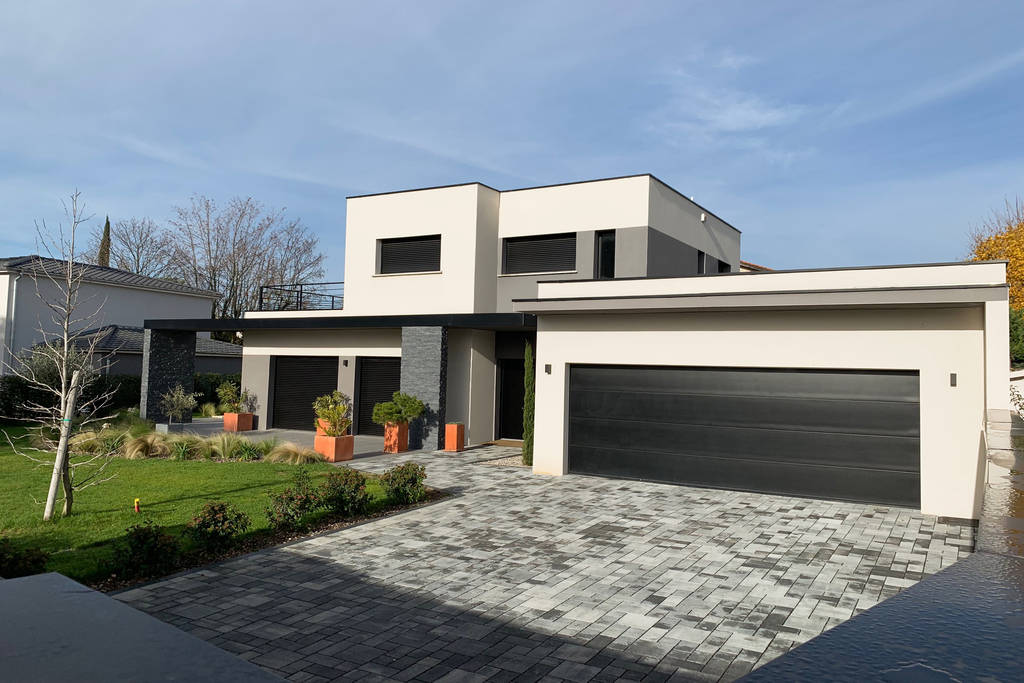 Villa ultra-contemporaine irigny, miami design / eric touraille ...