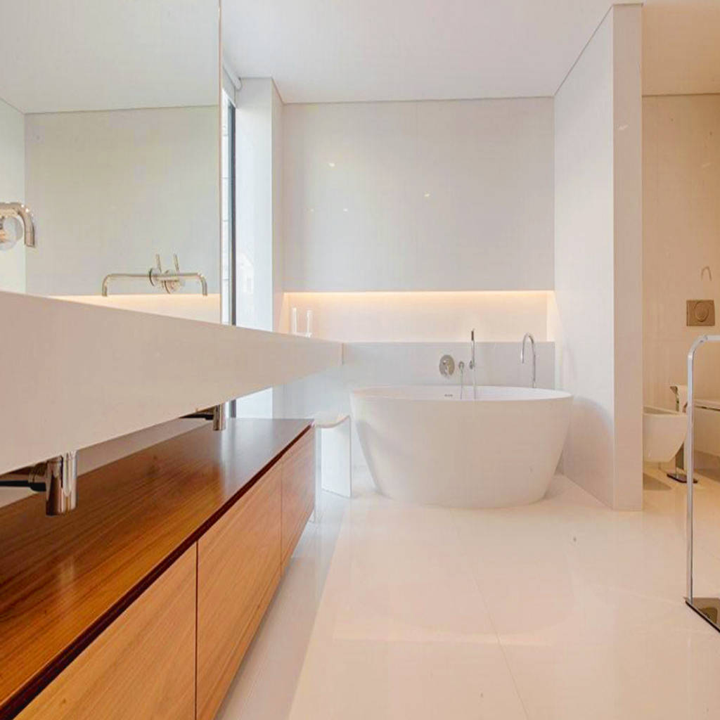 Wc de suite luxuosa casas de banho modernas por moyo concept moderno ...