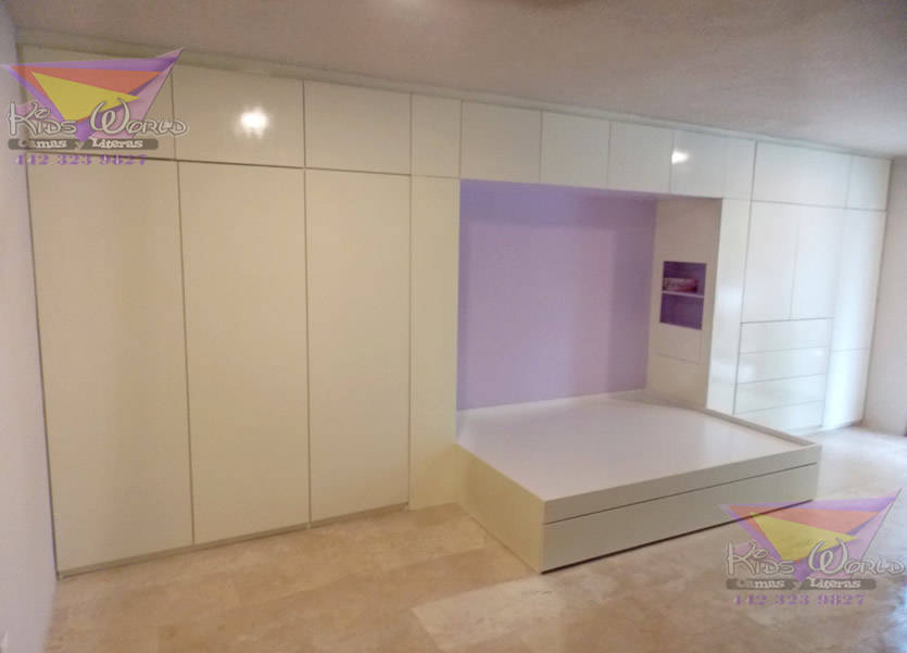 Preciosa cama nido con closets | homify