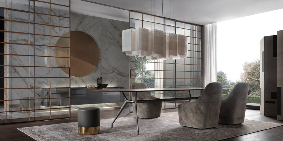 Rimadesio soho japanse look a like schuifdeuren, noctum | homify