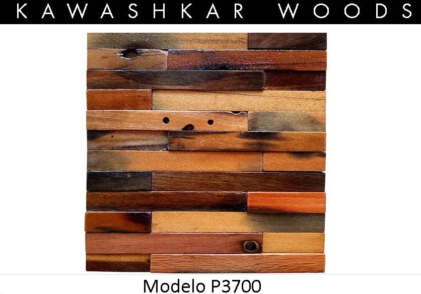 Panel decorativo de madera p3700 paredes y pisos de estilo rústico de ...