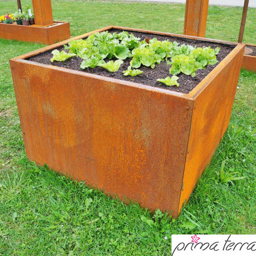 Edelrost hochbeet als bausatz | homify