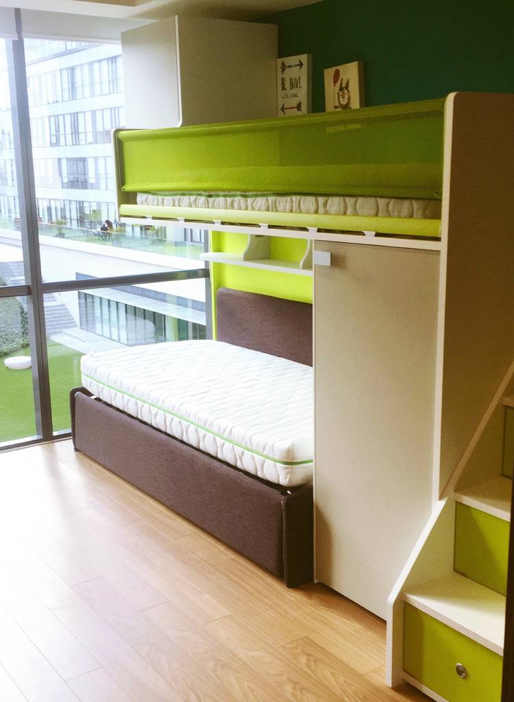 Litera logic y divan tango tapizado | homify