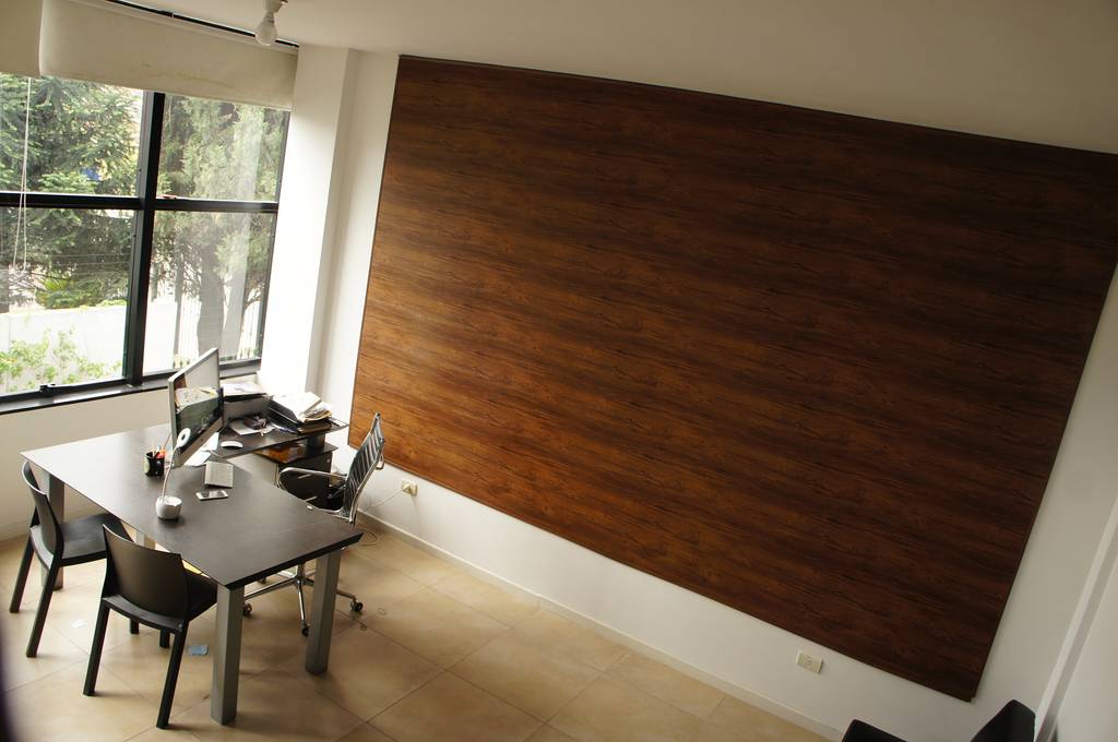 Pared con machimbre de pvc modernia – modelo símil cedro liso | homify