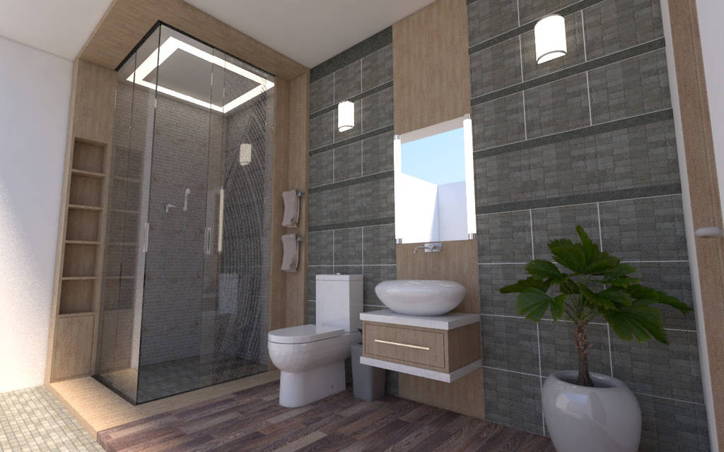 Baño 3d, baymac | homify