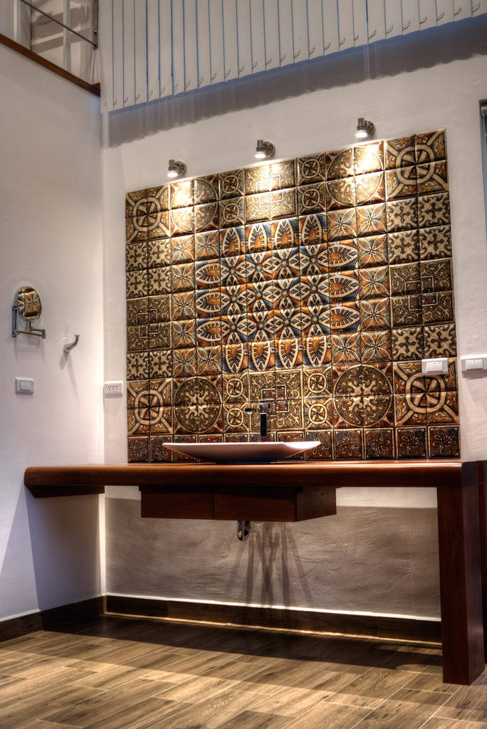 Vista interior baño grupo wall arquitectura y diseño sa de cv baños ...