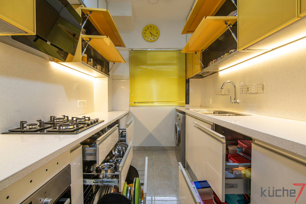 Affordable kitchen designed for anupama kumar, mumbai, küche7 | homify