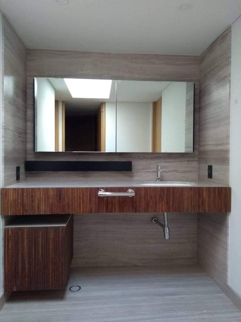 Lavamanos secundario baños modernos de amid moderno | homify