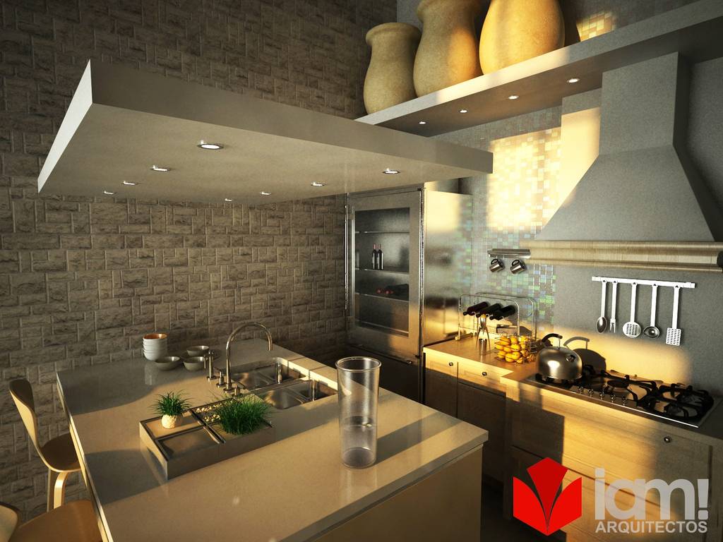 Departamento coloniales cocinas coloniales de iam arquitectos colonial ...
