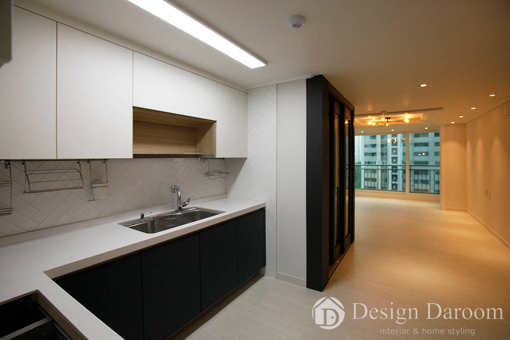 광장동 현대파크빌 25py 주방 | 호미파이 & homify