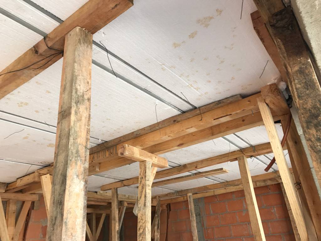 Vista inferior en colado de losa | homify