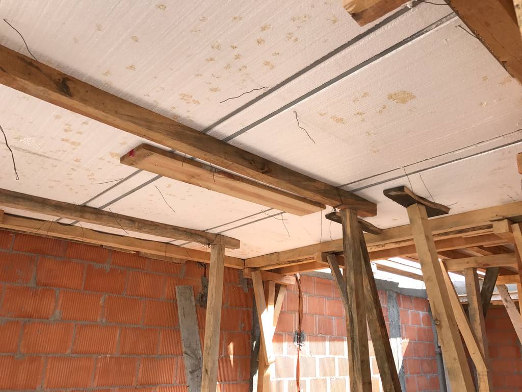 Vista inferior en colado de losa | homify