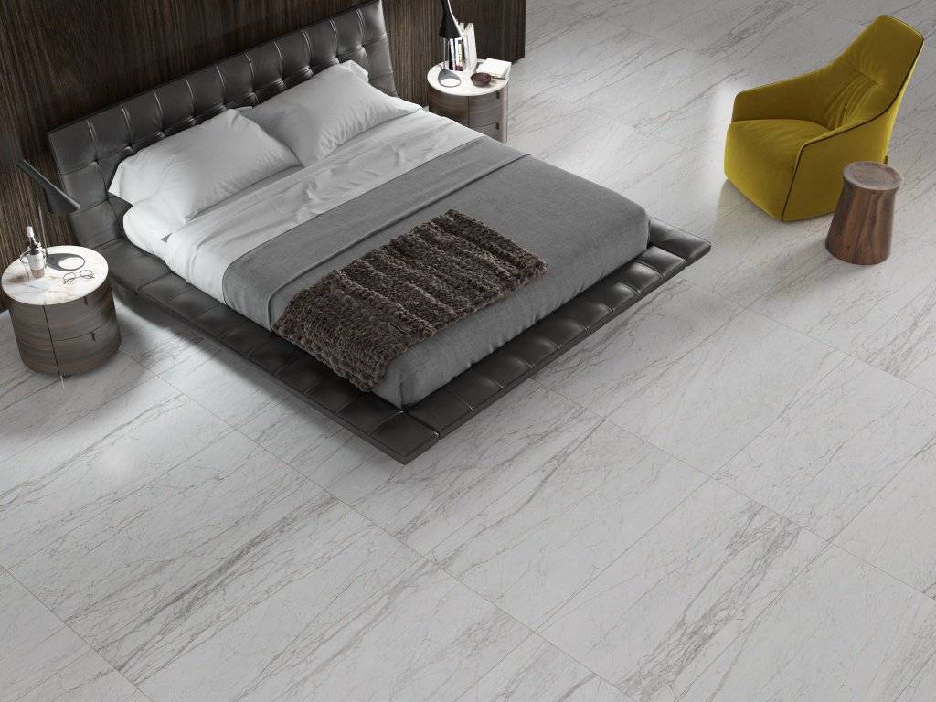 Recámara con piso estilo mármol | homify